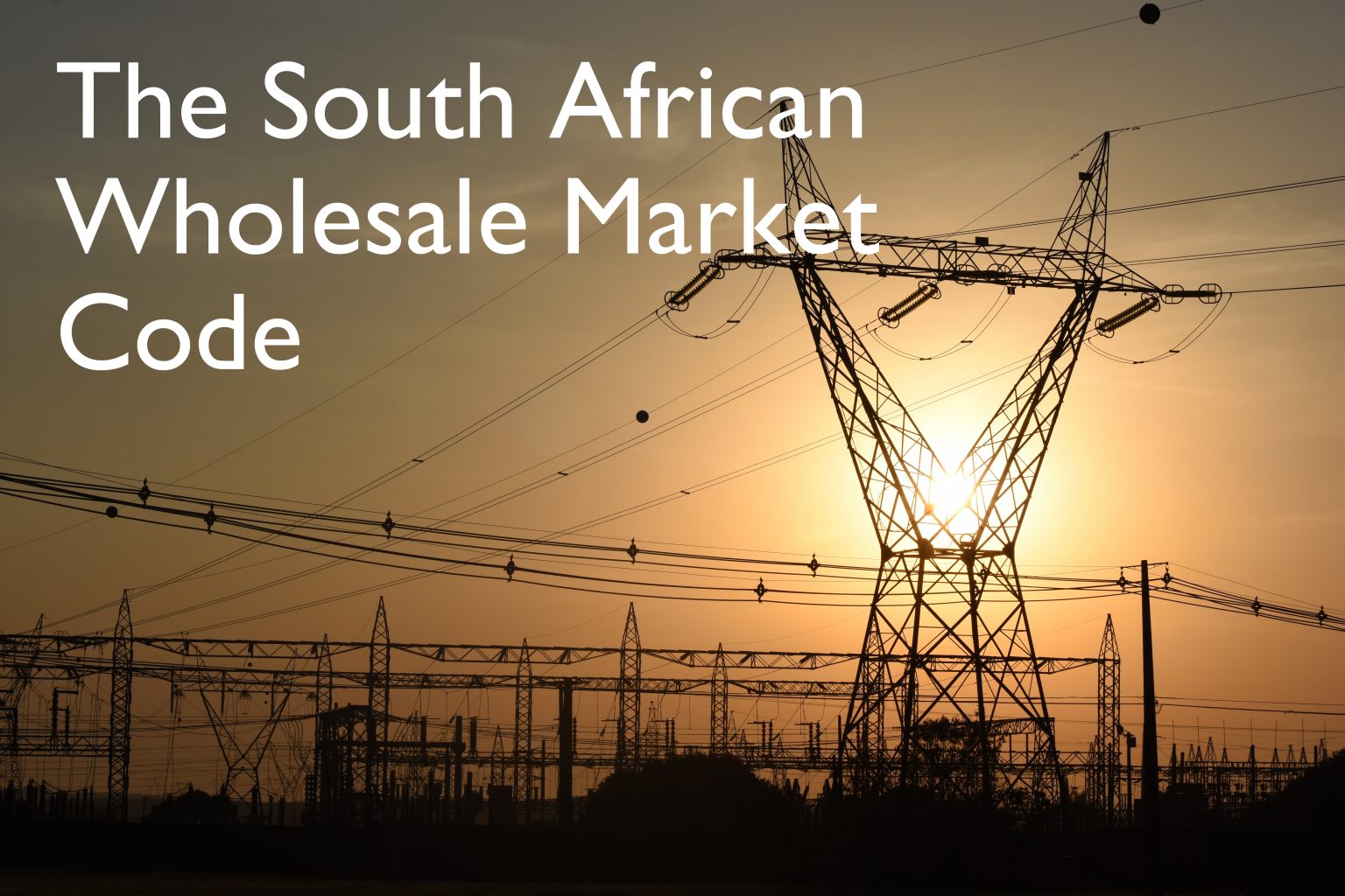 SA Wholesale Electricity Market (SAWEM) – NTCSA